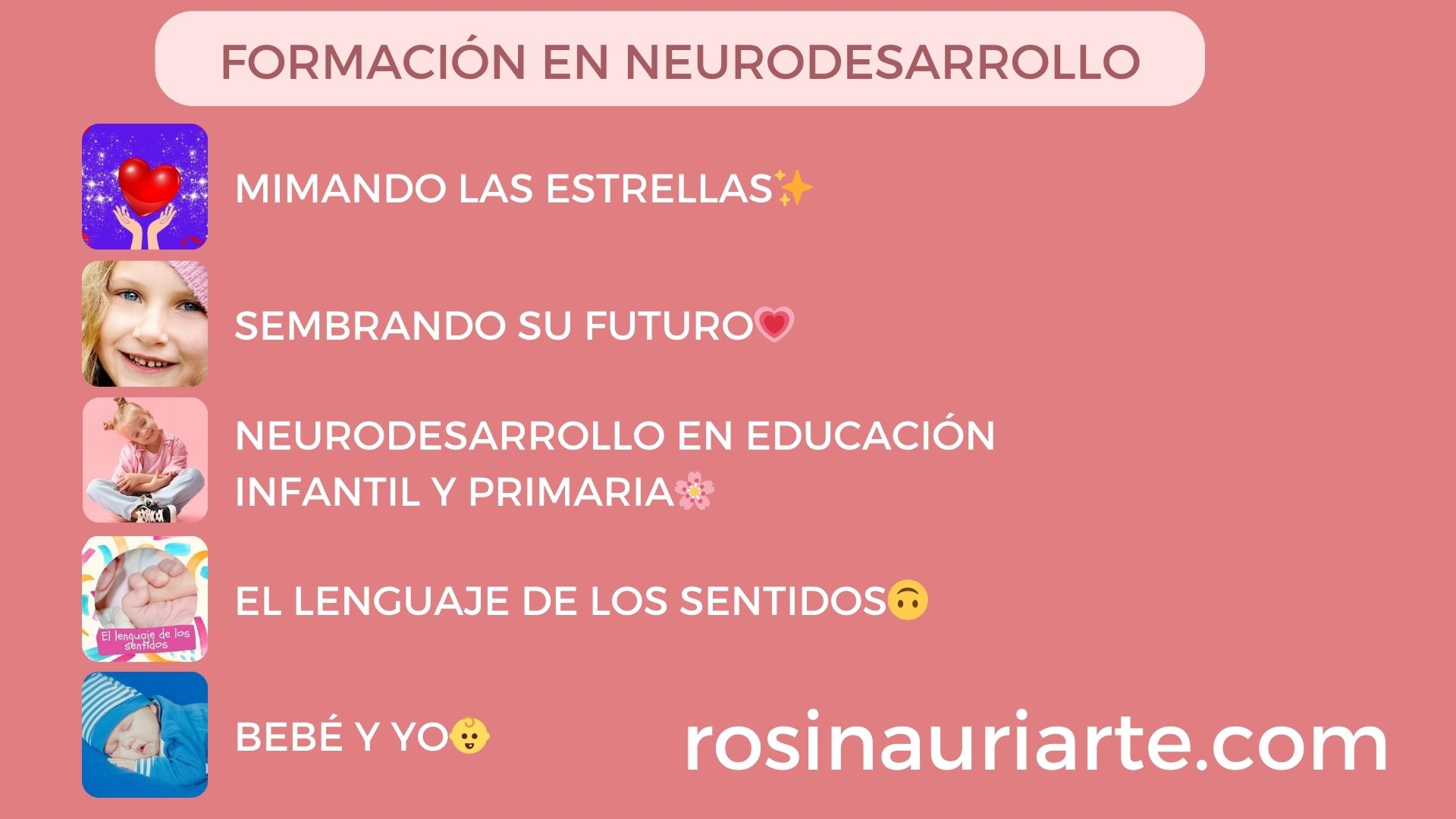 Formarse en Neurodesarrollo Infantil - ROSINA URIARTE